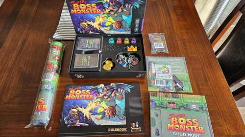 Kickstarter Edition Super Boss Monster Board Game FULLY SLEEVED! | eBay