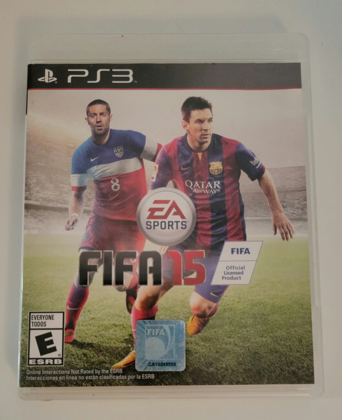 FIFA 15 World Cup Soccer Sony PlayStation 3 PS3 Complete CIB W/ Manual ...
