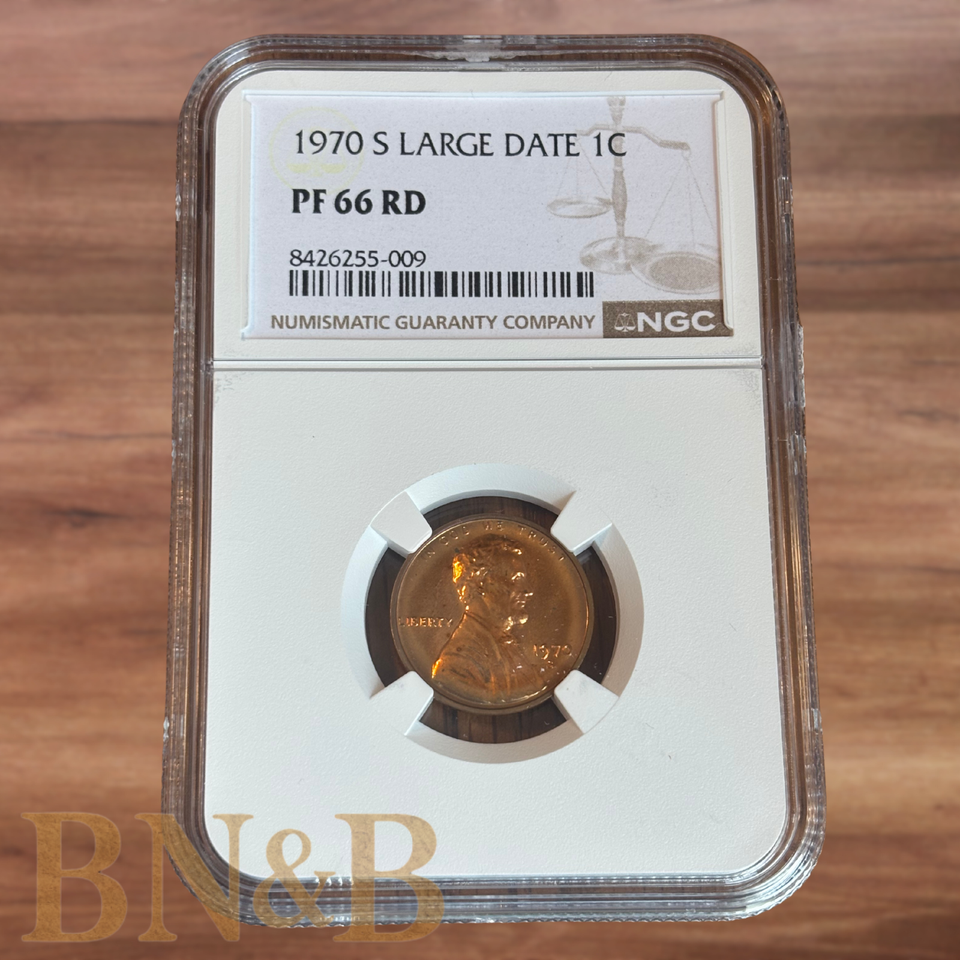 1970 S Lincoln Cents Small and Large Date Proof Set | eBay