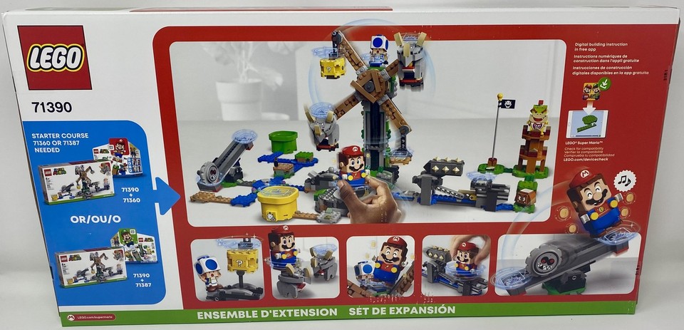 Lego 71390 - New - Super Mario Reznor Knockdown | eBay