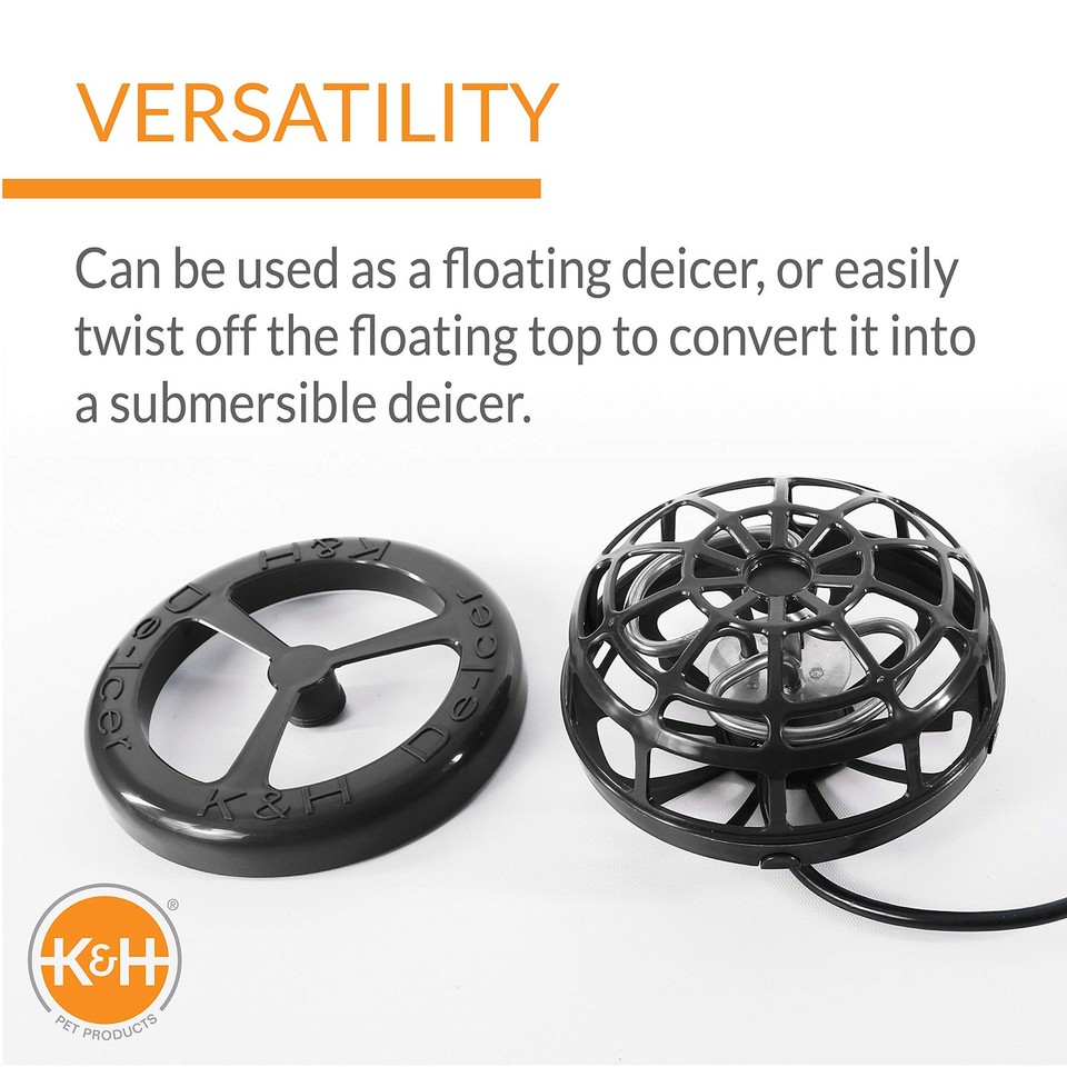 Pond Heater for Outdoor Ponds with Fish, Deluxe Thermo-Pond Perfect ...