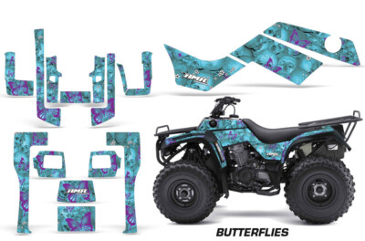 ATV Graphics Kit Quad Decal Sticker For Kawasaki Bayou 250 03-12 ...