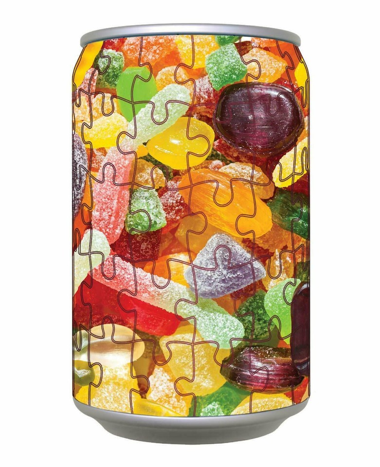 Candies 3D Can Puzzle - 3D Moulded Jigsaw puzzle - 72 Plastic Pieces | eBay
