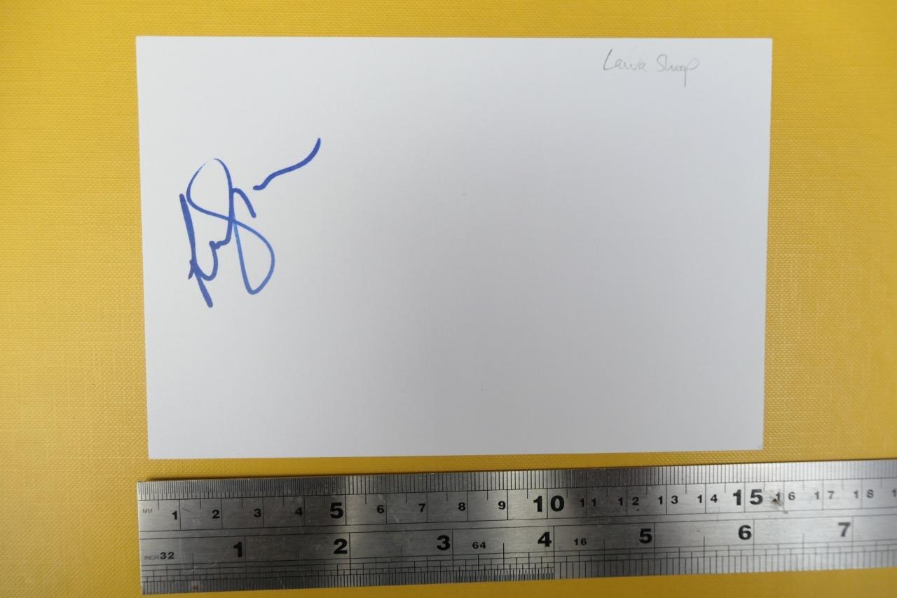 Laura Shoop Original Autograph | eBay