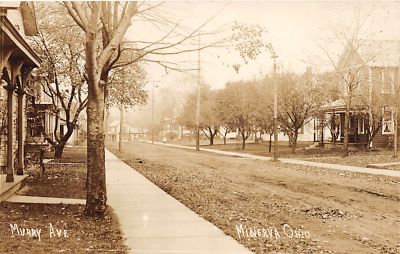 E88/ Minerva Ohio RPPC Postcard c1910 Murry Avenue Homes 5 | eBay