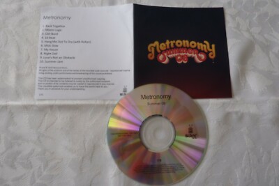 METRONOMY - SUMMER 08 - CD ALBUM PROMO CARDS SLEEVE | eBay