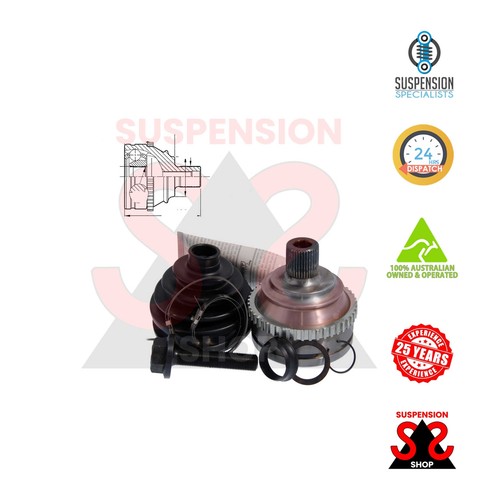 Front Axle Cv Joint Kit, Drive Shaft Suit VW Transporter 2.0 ...