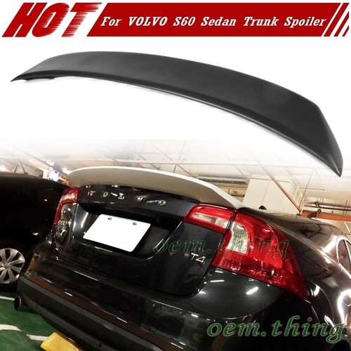 Painted Fit FOR VOLVO S60 2nd Sedan T4 T5 T6 DTO Style Trunk Spoiler ...
