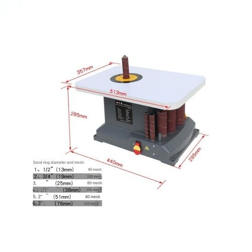 Surface Sanding Machine Shaft Sand Woodworking Machinery Column Machine ...