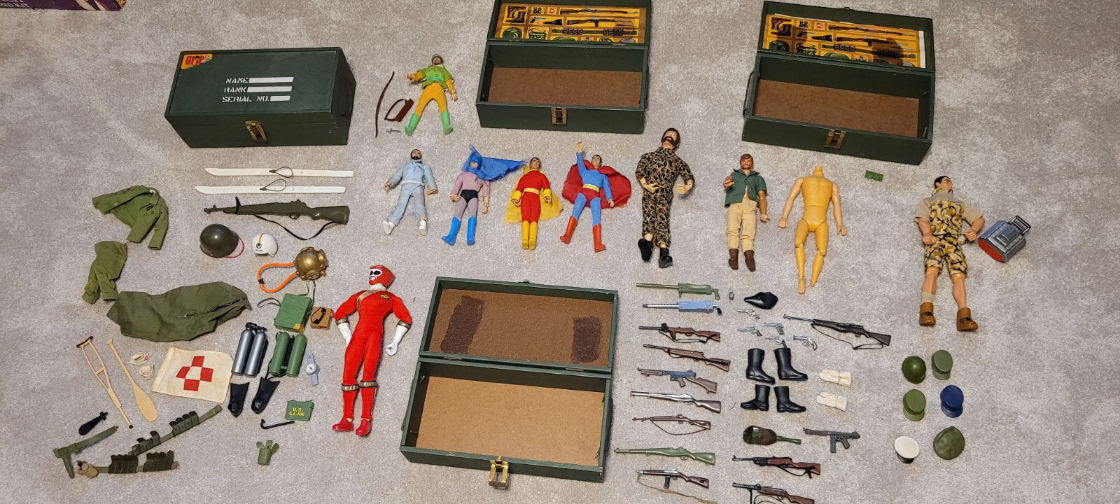 Vintage GI Joe and Mego Figure Collection | eBay