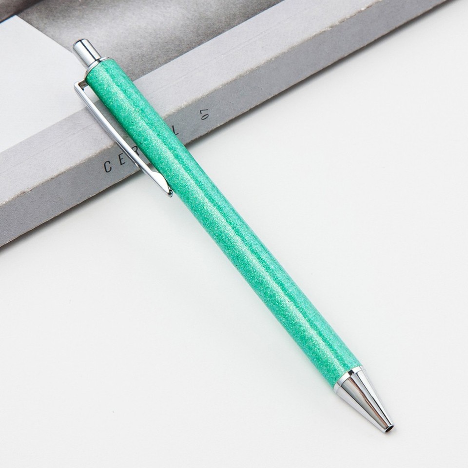 8pcs Metal Ball Point Pen Click Ballpoint Pen Creative Ball Point pen ...