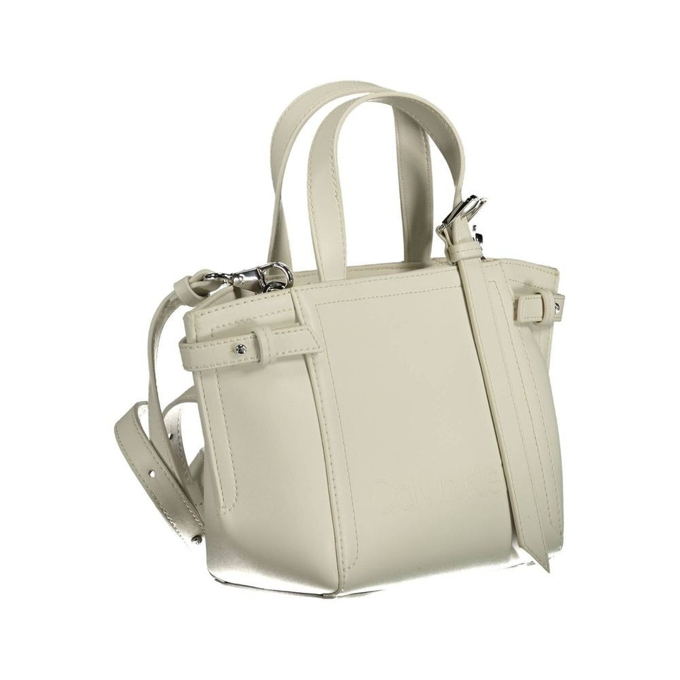 Calvin Klein White Polyester Handbag | eBay