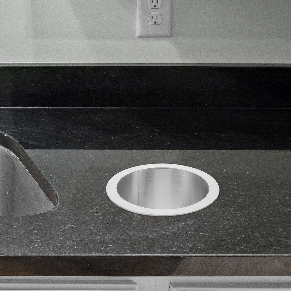 Stainless Steel Trash Chute Grommet Drop Kitchen Counter Grommets ...