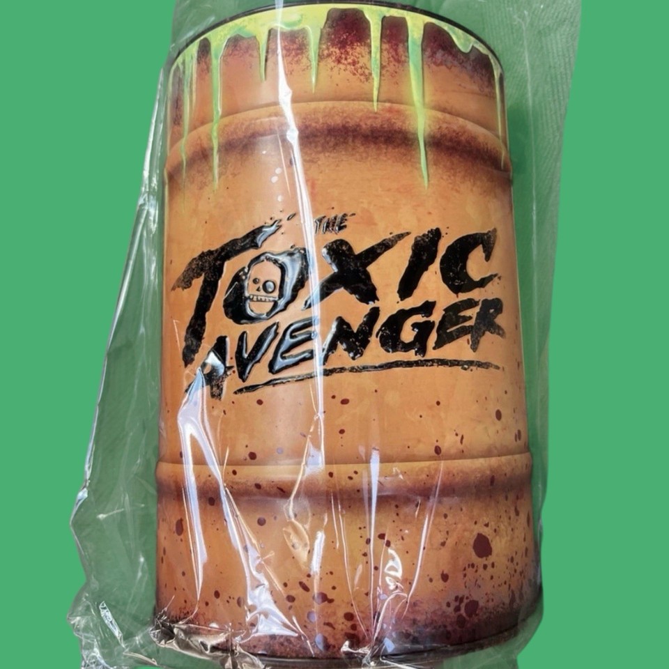 The Toxic Avenger Nuclear Waste Barrel Popcorn Bucket AMC Cinemark ...