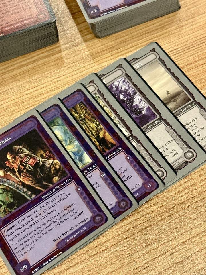 MECCG Middle-Earth THE BALROG's HOST & SHADOW DEEPS Complete Set | eBay