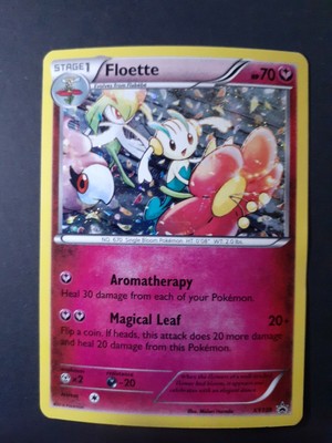 Floette XY139 XY Promos 2016 Holo Rare Cosmos NM Near Mint Pokemon Card ...