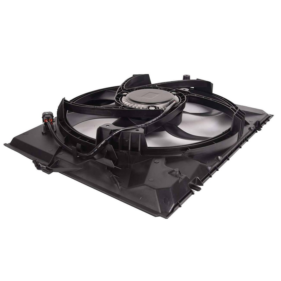 3Pin Cooling Fan Assembly Brushless Motor 400W for BMW E90 2006-13 ...