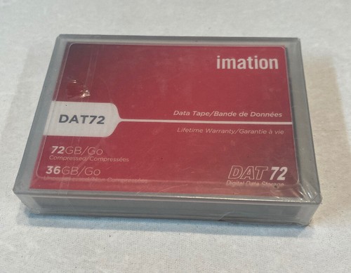 New Imation DAT72 Digital Data Storage Tape 72GB Compressed/ 36GB Uncompressed | eBay
