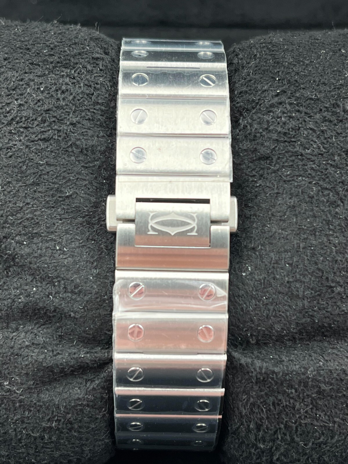 Cartier Santos De Cartier Blue Dial Medium Size 35mm WSSA0063 Unworn ...