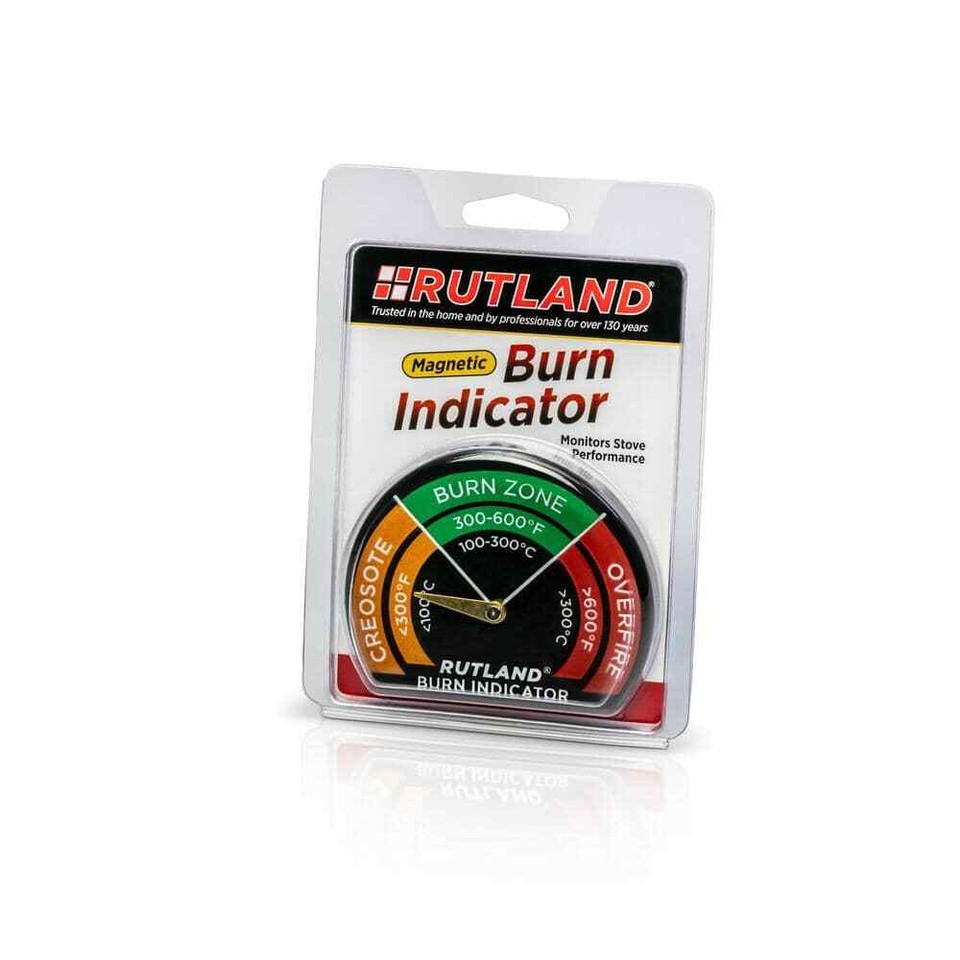 Stove Thermometer/Burn Indicator For Wood or Coal Stoves Magnetically ...
