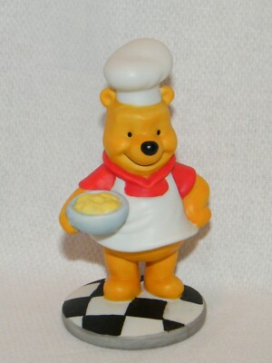 Disney Winnie The Pooh Chef /Baker w/ Hat, Apron & Bowl Milne & Shepard ...