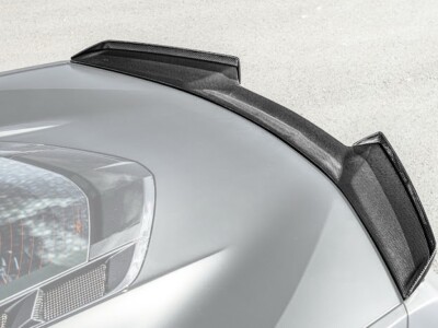CORVETTE C8 Z06 CARBON FIBER REAR SPOILER WICKER BILL EXTENSION | eBay