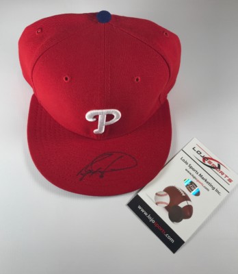 Ryan Howard Philadelphia Phillies Signed Baseball Hat LOJO | eBay