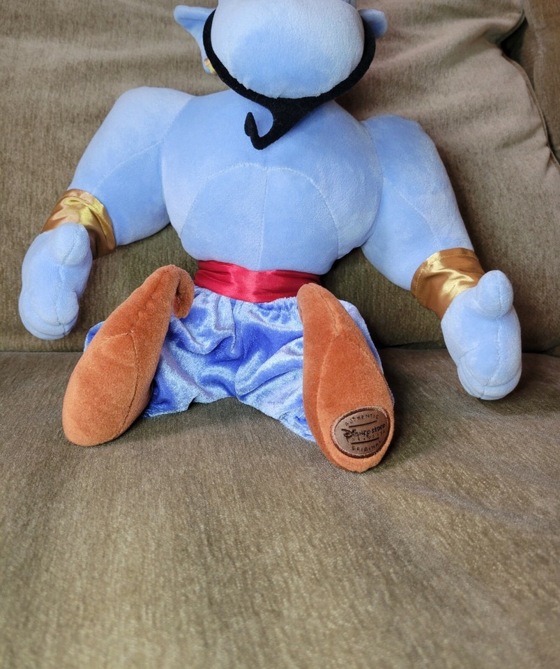 Disney Store Exclusive Aladdin Genie Plush 14" | eBay UK