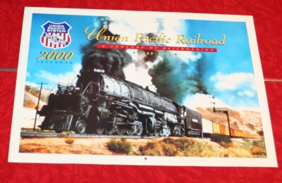2000 UNION PACIFIC RAILROAD UPRR WALL CALENDAR | eBay