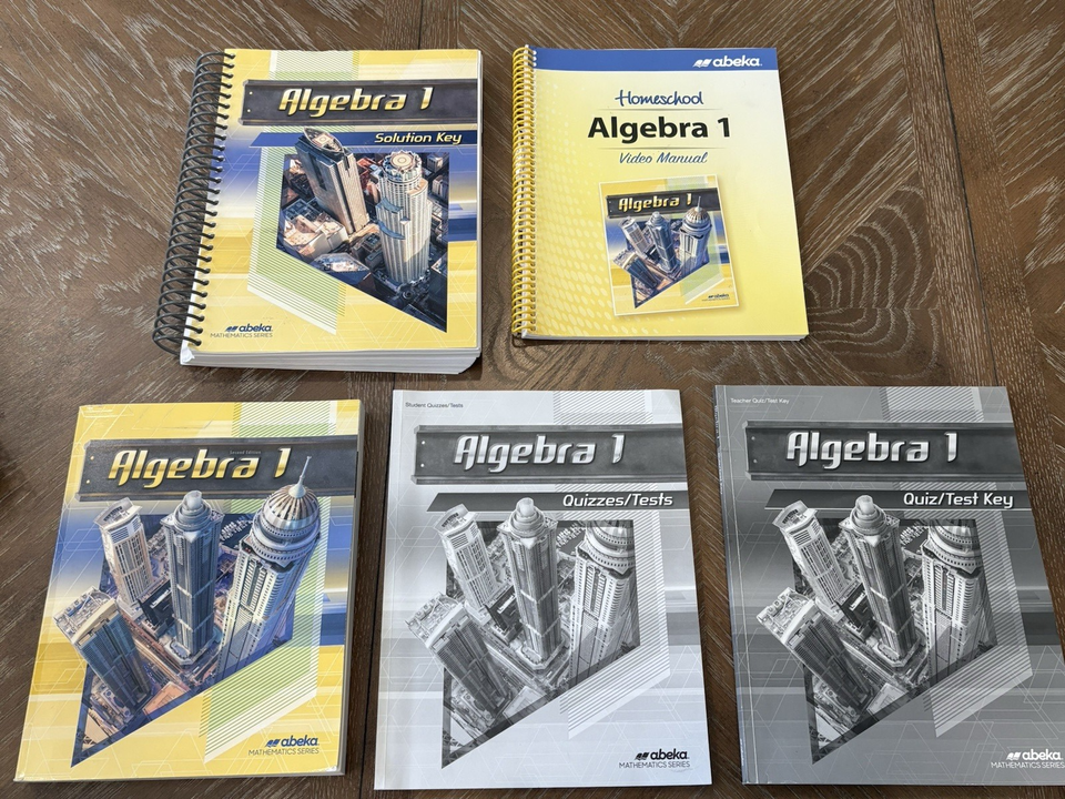 A Beka Abeka 9th Grade Complete Parent And Most Student Curriculum Books | eBay