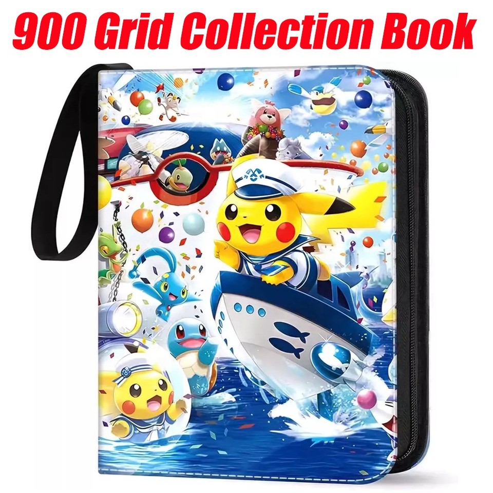 400/900 Trading Cards Album Folder Pockets Card Binder Holder for ...