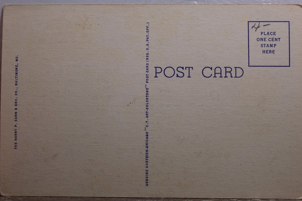 Virginia VA Hampton Hotel Langley Apartments Postcard Old Vintage Card ...