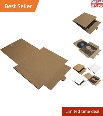 Lightweight 12" LP Shipping Boxes - Secure Storage for Vinyl Records ...