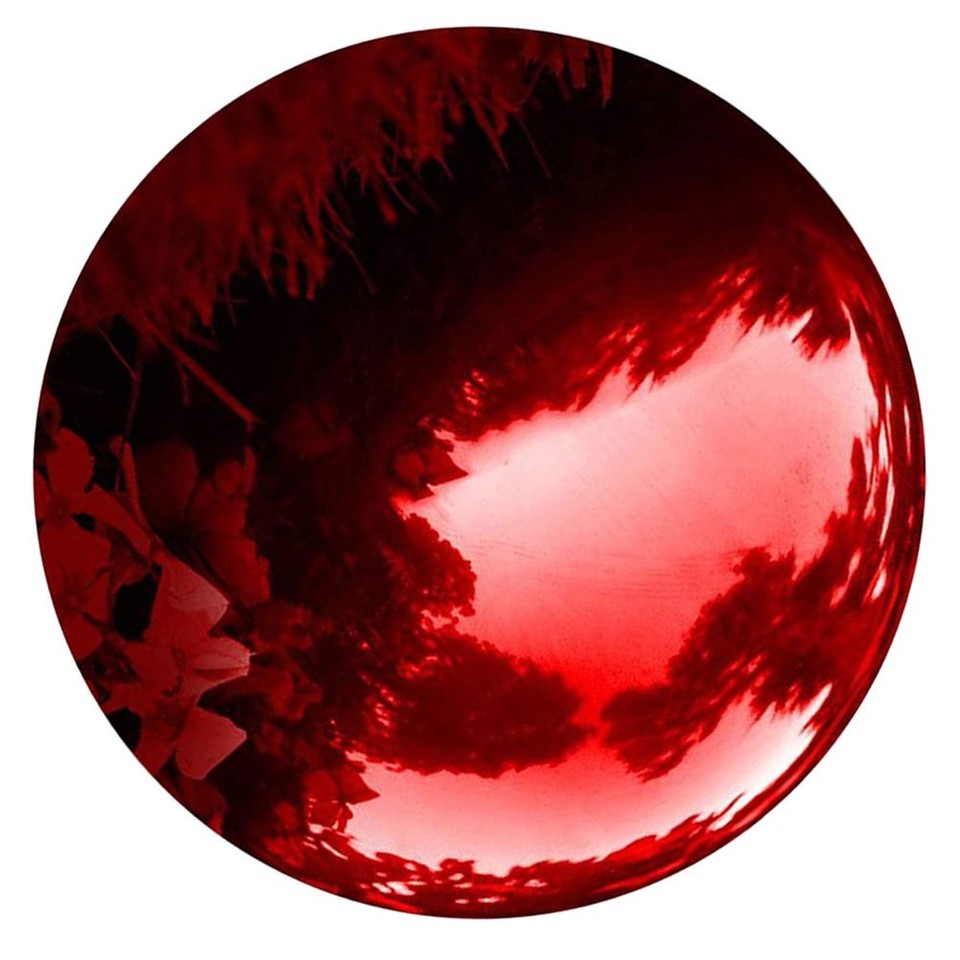 Gazing Ball Colored Metal Ball Gazing Globe Delicate Reflective Ball ...