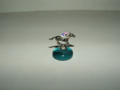 ARCANGELO 2023 BELMONT TRAVERS STAKES WINNER MINIATURE HORSE RACE SILKS ...