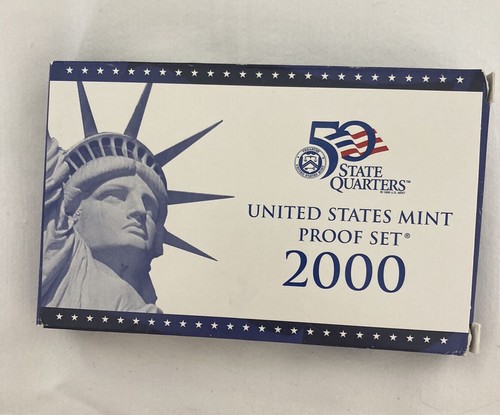 2000- State Quarter Proof Set - With Box And COA | eBay