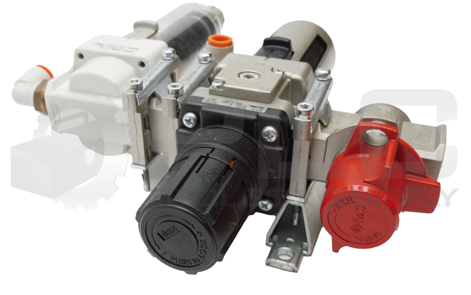 SMC AW30-N03C-Z FILTER REGULATOR W/ VHS30-N03-Z W/AFM30-N03C-Z-A | eBay