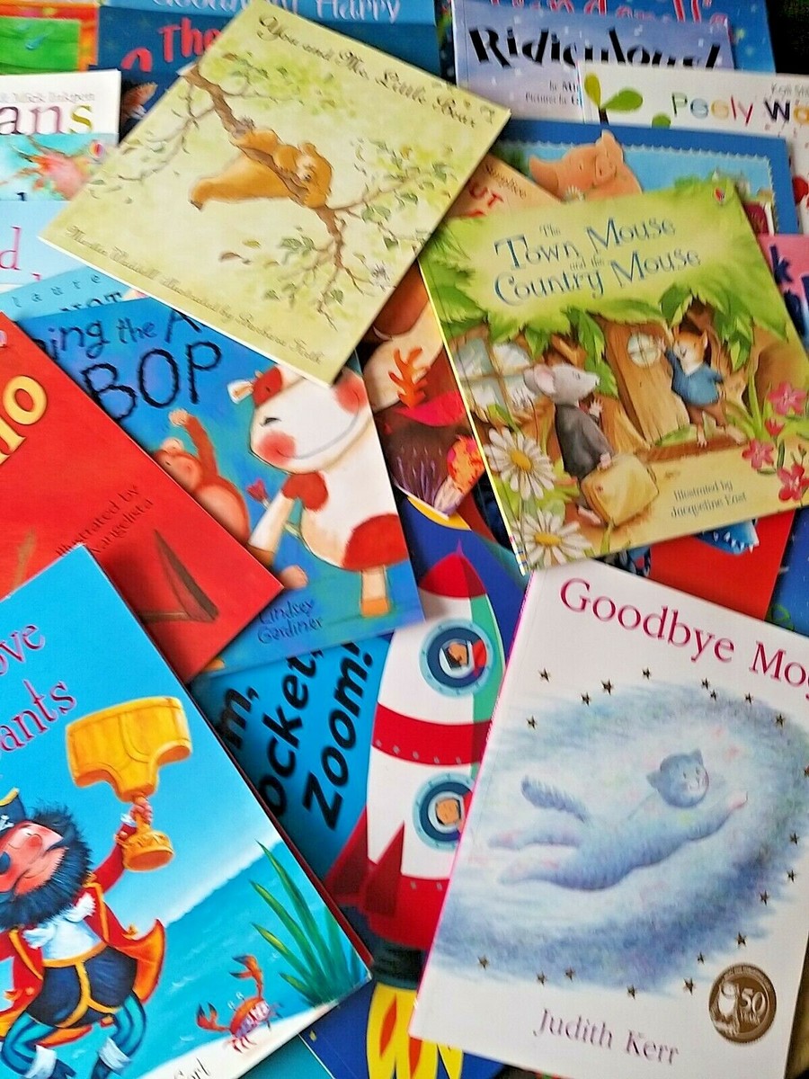 Kids Book Bundle Various Titles Illustrated Bundle Of 10 Used Children ...
