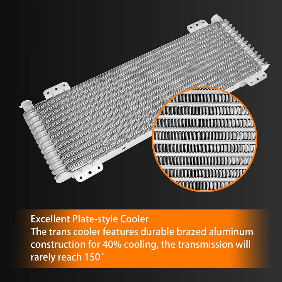 LPD47391 For Tru Cool 40K Transmission Cooler Trans Oil Cooler GVW Max ...