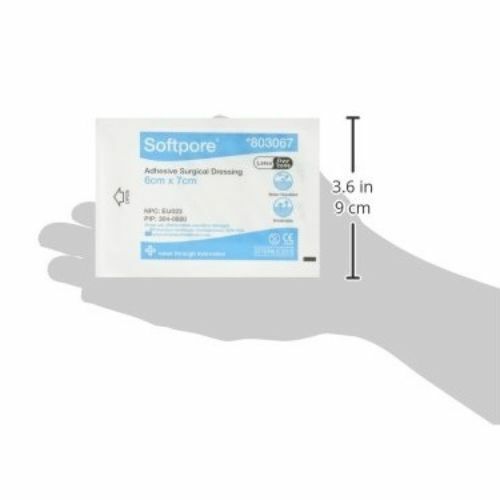 Softpore Adhesive Dressings Sterile 6x7cm, 10x10cm, 10x15cm Soft Pore ...