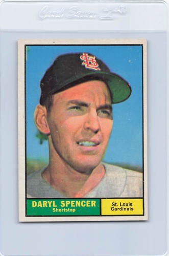 1961 Topps #357 Daryl Spencer Cardinals NM *DA-C5725 | eBay