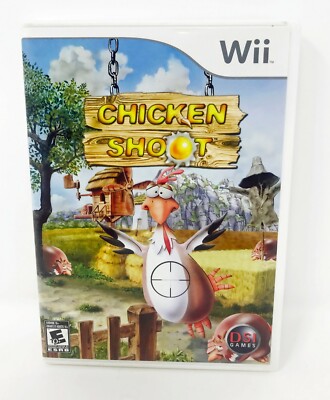 Chicken Shoot (Nintendo Wii, 2007) Used Tested Works with Booklet ...