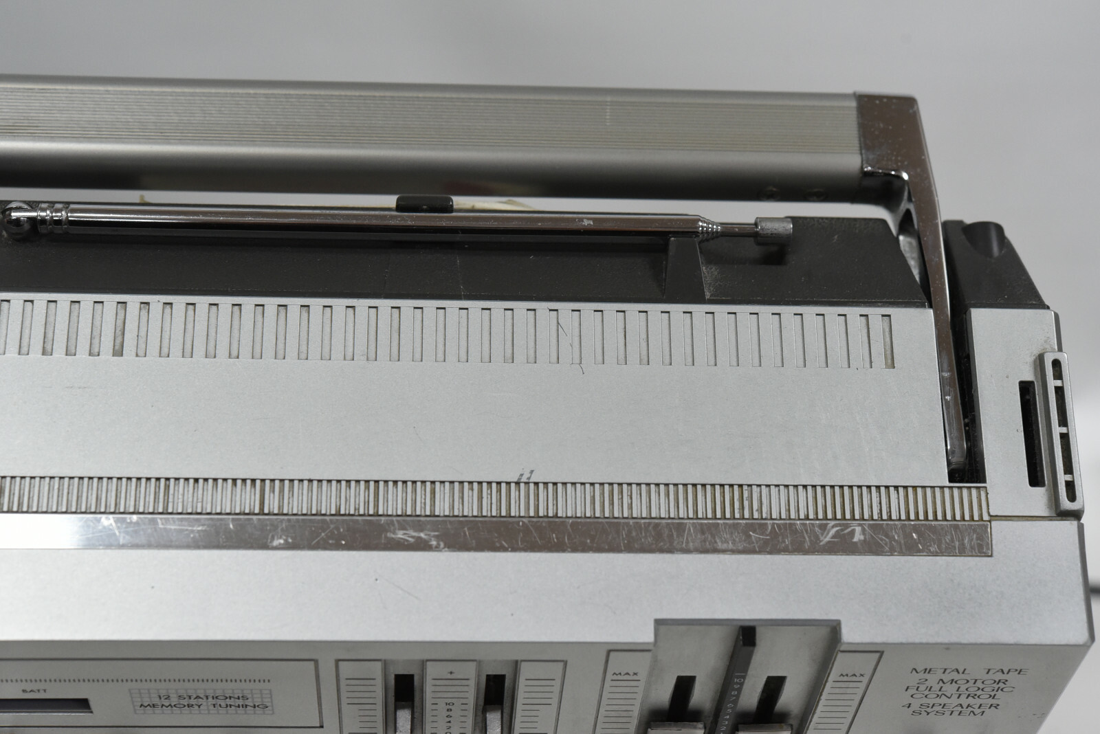 JVC RC-M80RH BOOMBOX GHETTOBLASTER Portable Stereo - Phone Input - RC ...