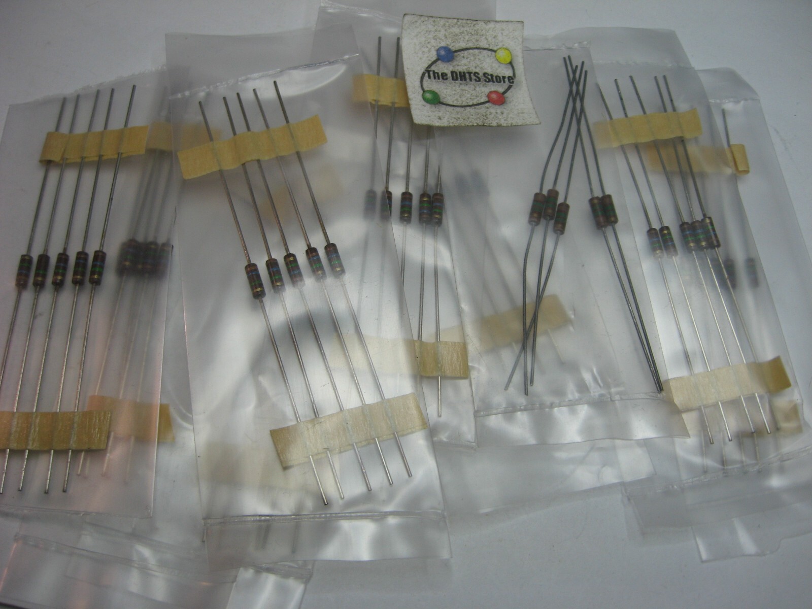 50 Pack Resistor 1.6 Meg-Ohm 1M6 1/4W 5% GBT-1/4 Carbon Composition ...