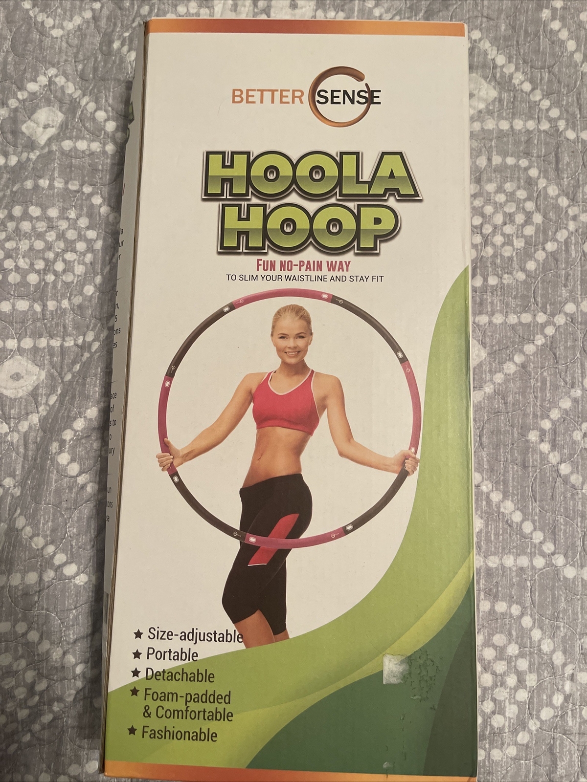 Better Sense Hoola Hoop for Adults 8 Section Detachable Hoola Hoops | eBay