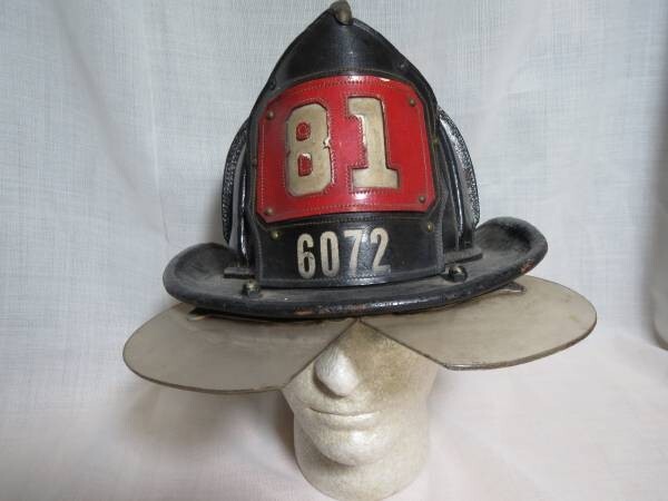 Fireman Helmet Station 81 Backdraft Vintage Antique Firefighter F/S ...