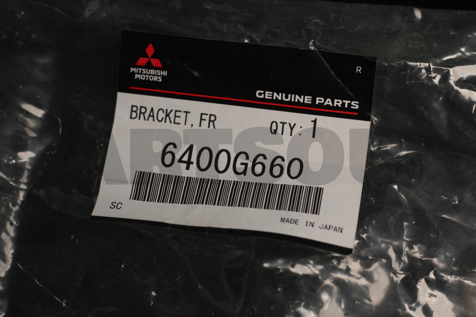 6400G660 Genuine Mitsubishi BRACKET,FR BUMPER SI | eBay