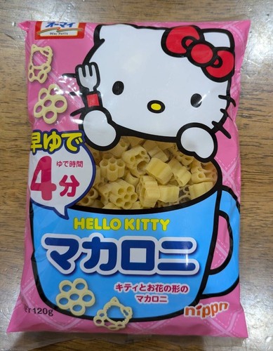 SANRIO Hello Kitty Dried Macaroni Pasta 120g Kawaii Japan limited NEW ...