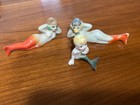 3 vintage Mermaid Bathing Beauties Figurines (2 Marked Foreign, 1 Bone ...