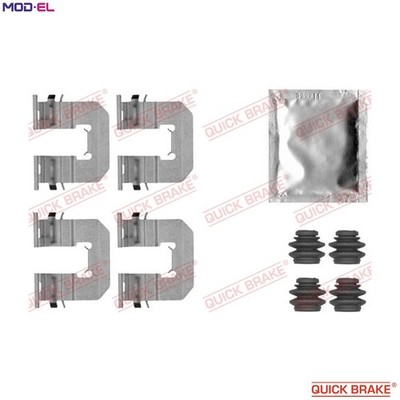 ACCESSORY KIT DISC BRAKE PAD 109-1856 FOR HYUNDAI ROHENS GENESIS SANTA ...